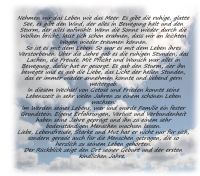 WAS HAT EIN LEBEN BESONDERS GEMACHT ? - Bestattungen Kohlmann